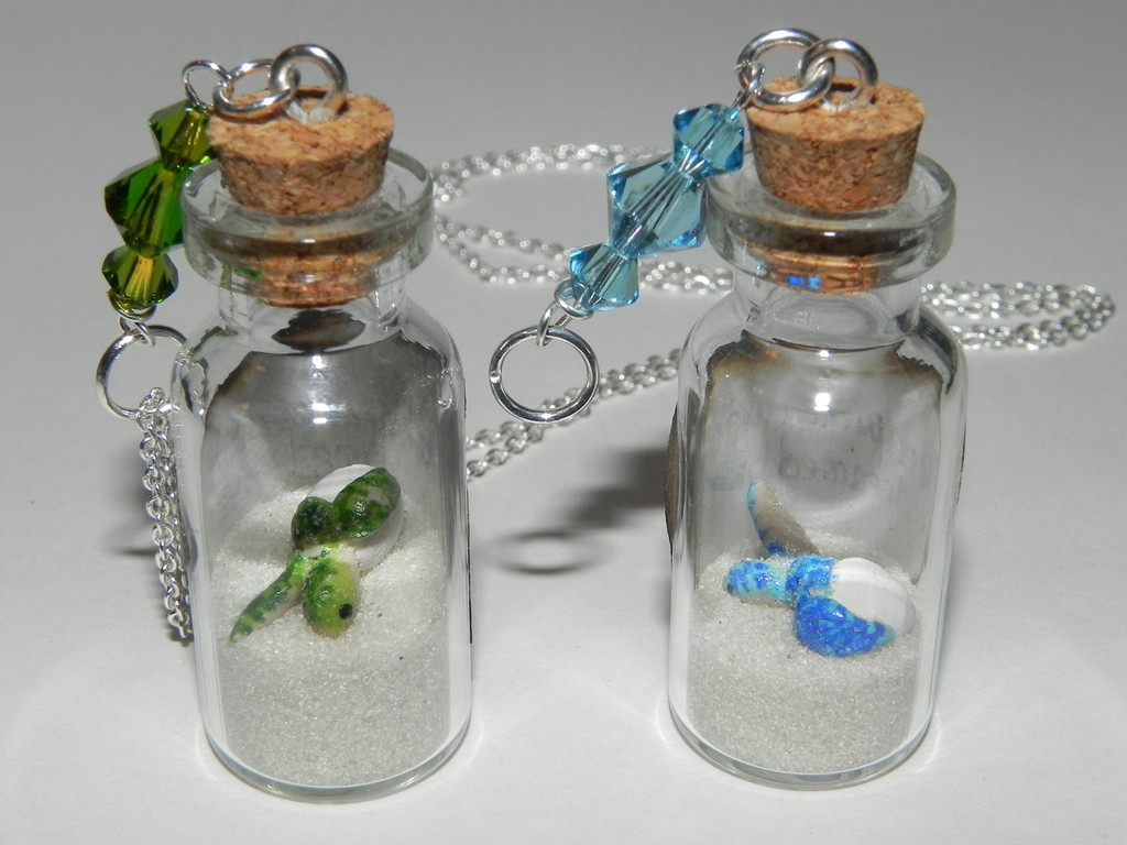 First Hatch Sea Turtle Hatchlings Necklace Hand Made on Luulla