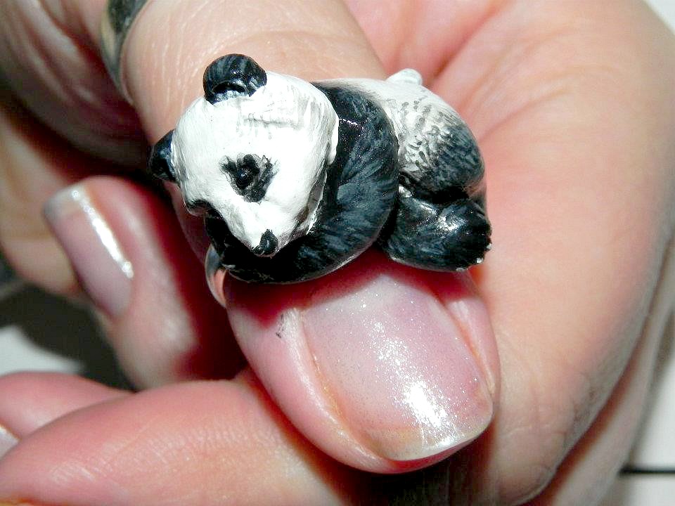 Baby Panda Cuddle Ring, Fully Adjustable on Luulla