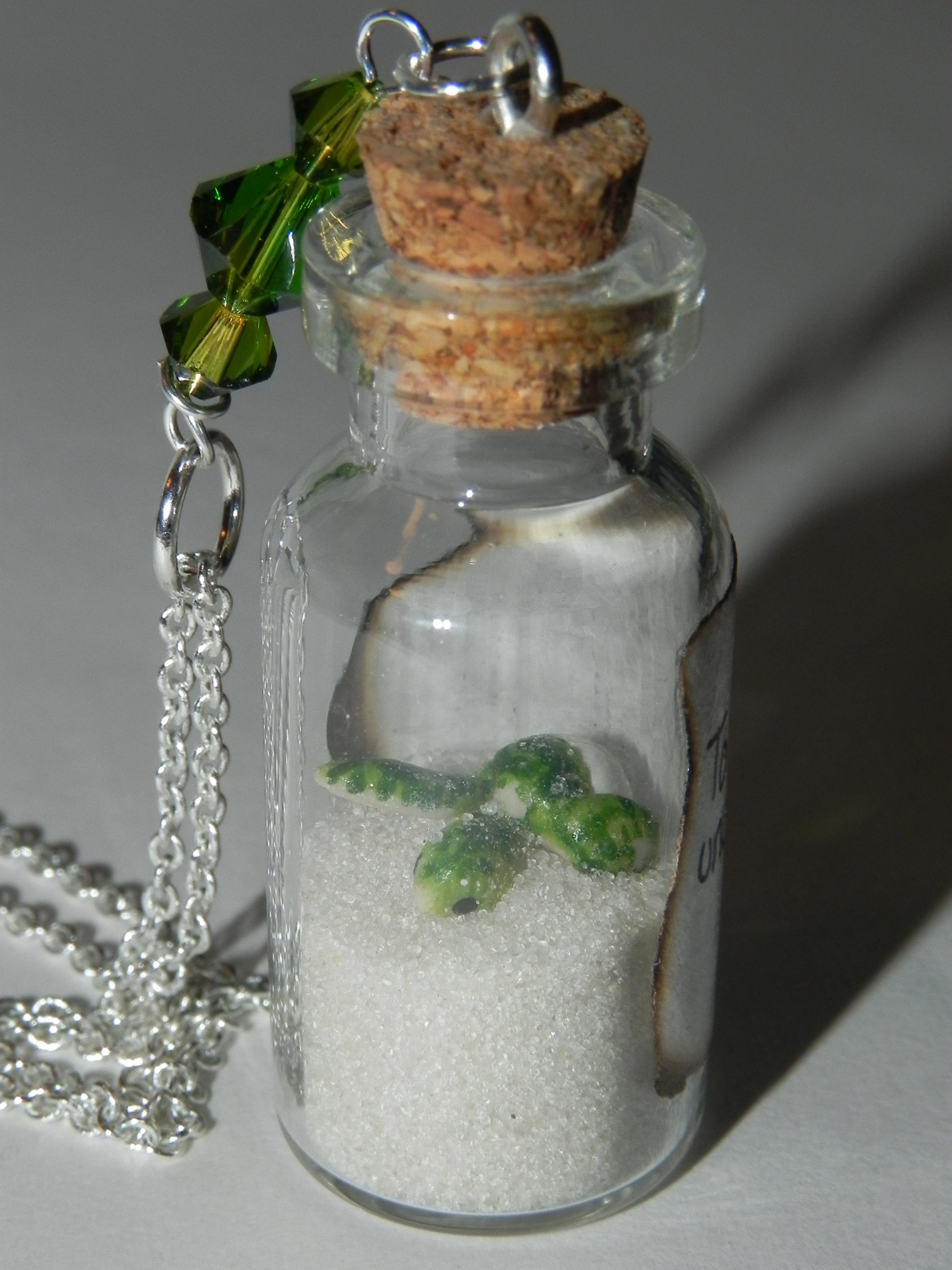 First Hatch Sea Turtle Hatchlings Necklace Hand Made on Luulla